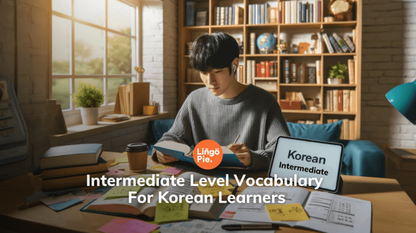 Intermediate Level Vocabulary For Korean Learners