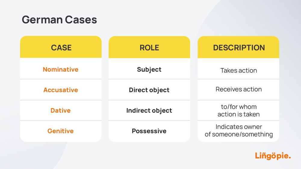 German Cases Explained The Simplest Guide To German Case System