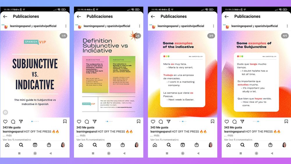 The 9 Best Instagram Accounts For Learning Spanish