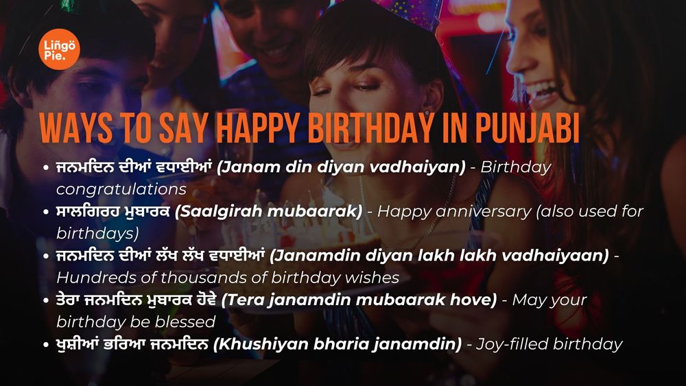 Happy Birthday in Punjabi: Wishes, Phrases & Greetings [Guide]