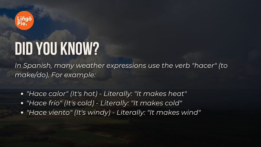 How To Easily Talk About Weather In Spanish