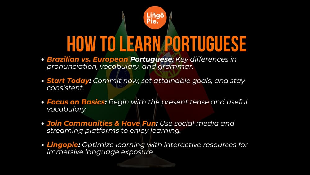 How To Learn Portuguese Fast? [Best 2024 Guide]