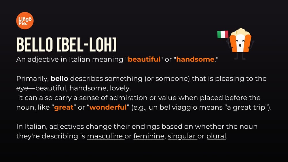 How To Say Beautiful In Italian? 50+ Best Ways!