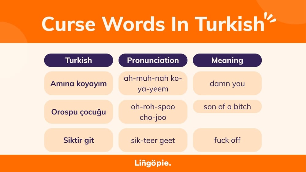 10 Turkish Swear Words That Can Get You In Serious Trouble