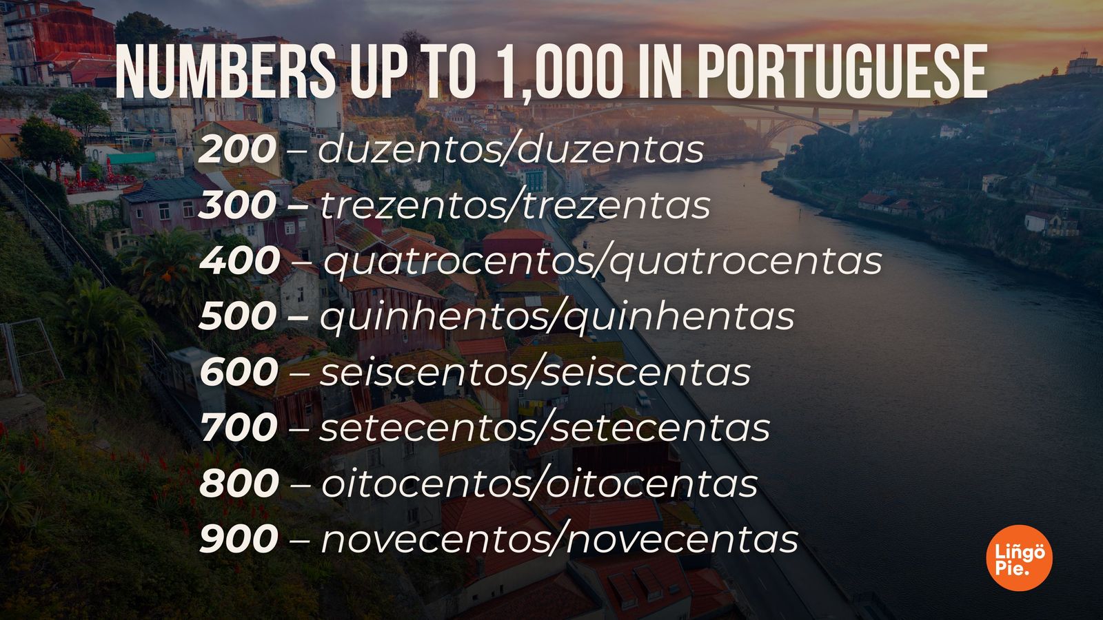 How To Count Portuguese Numbers 1-1000 Like A Pro