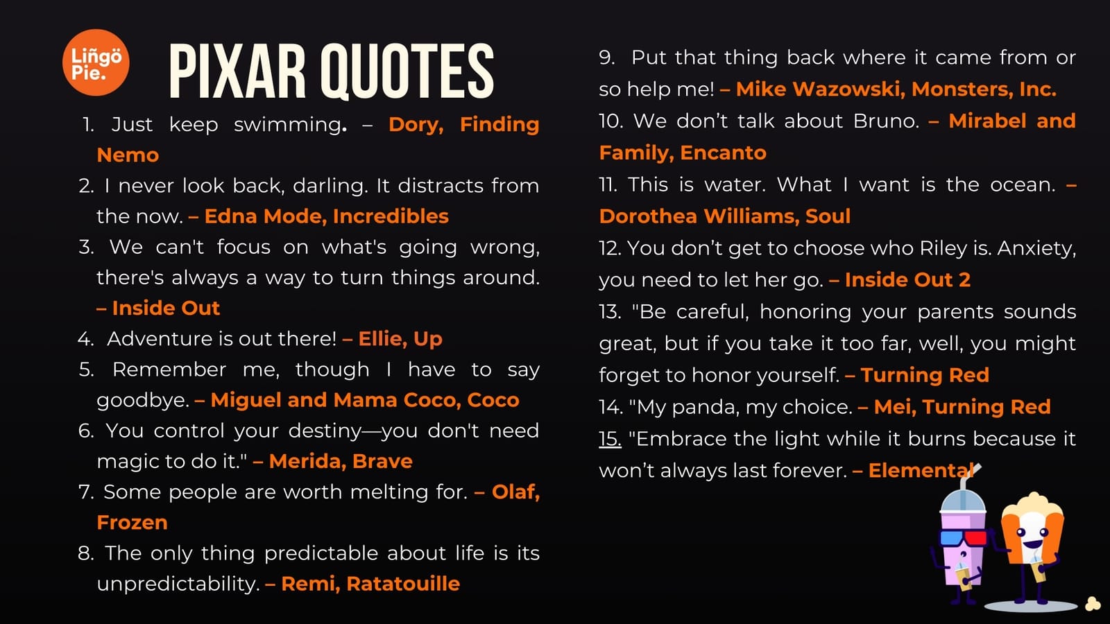 15 Memorable Pixar Quotes