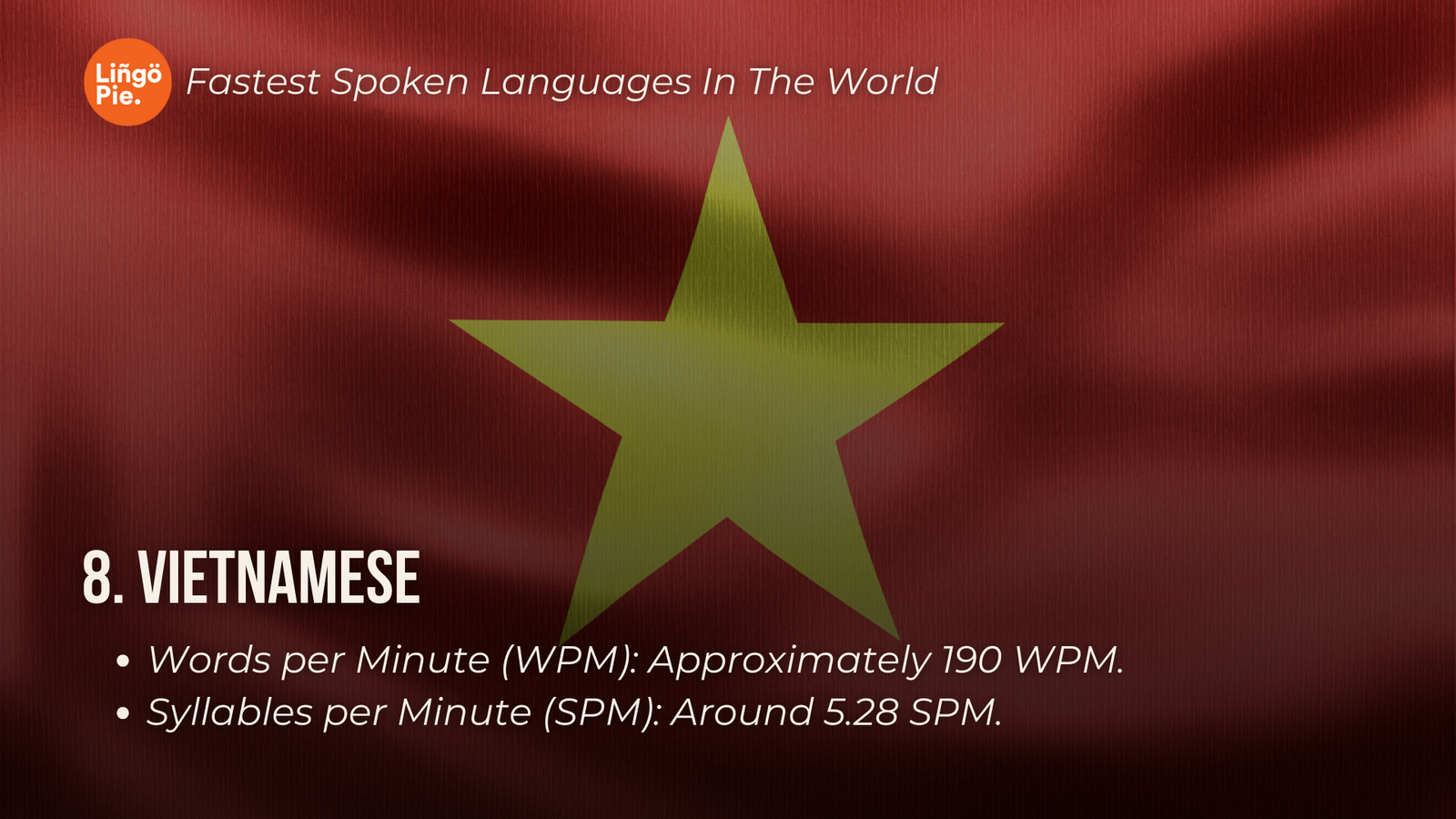 10 Fastest Spoken Languages In The World