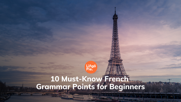 10 Must-Know French Grammar Points for Beginners