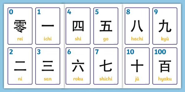 How to Count in Japanese From 1-100