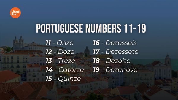 How To Count Portuguese Numbers 1-1000 Like A Pro