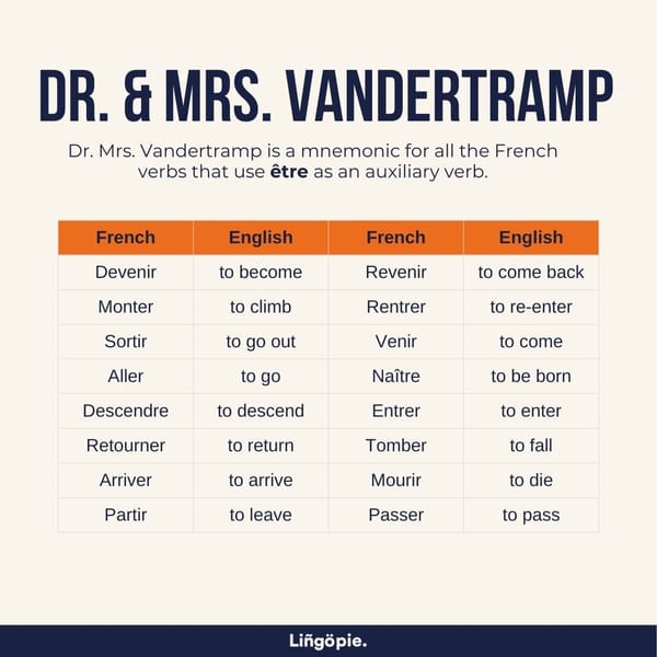 3 Simple Steps to Master Dr. Mrs. Vandertramp Verbs